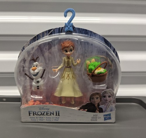 Frozen II Anna & Olaf Disney Doll and Basket Playset New Mini Figure | eBay