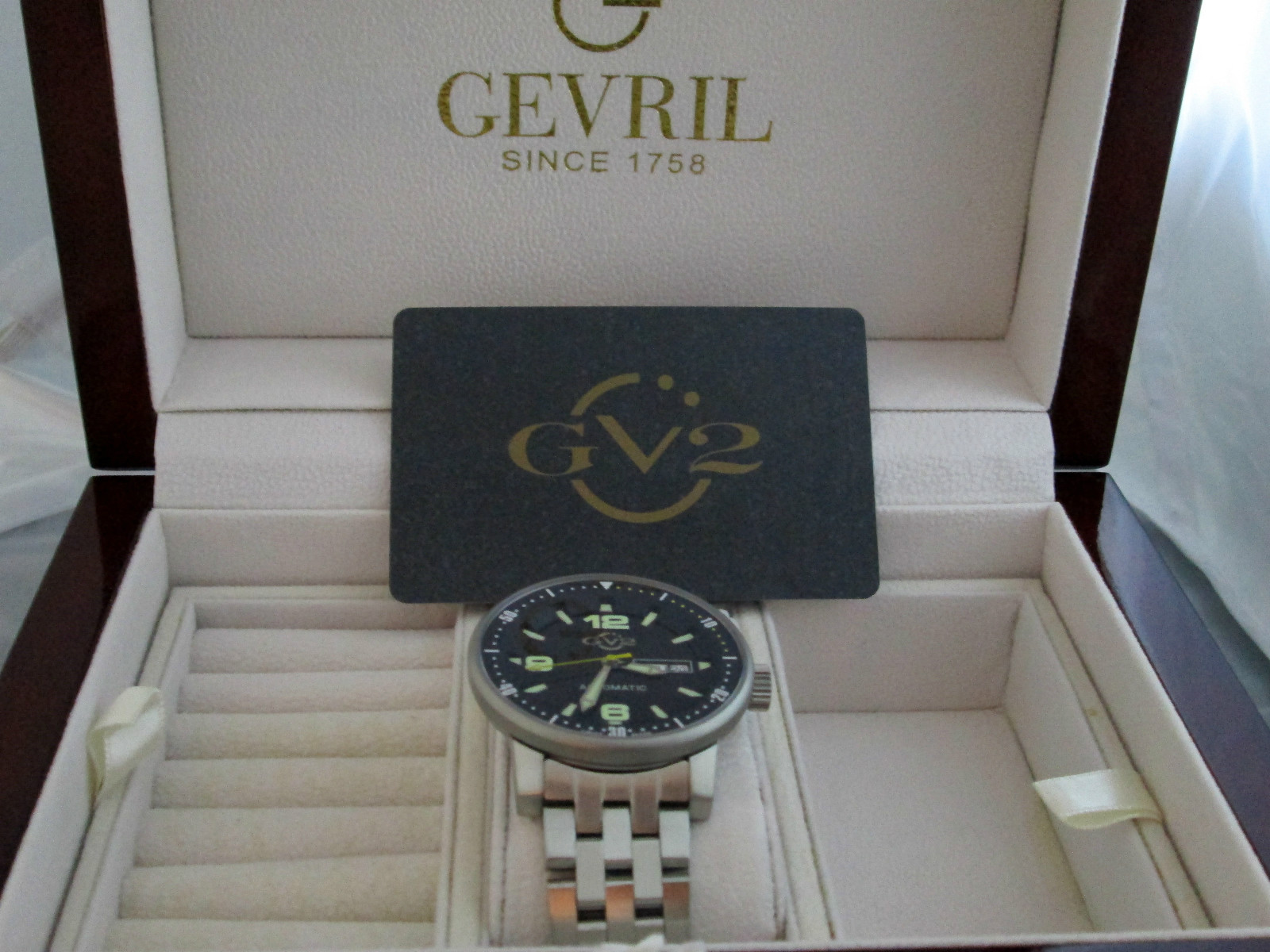 Men's Gervil Watch Swiss Handcrafted 25 Jewels Limited Edition ...