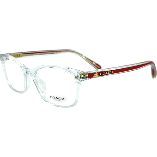 Coach HC6216U Womens Plastic Eyeglass Frame 5111 Transparent Clear 51 ...
