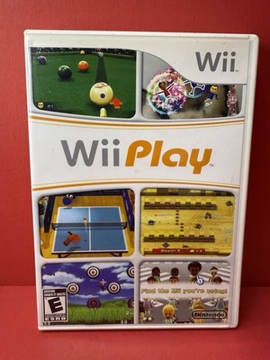 Wii Play with Remote (Wii, 2007) Complete With Manual 45496900069| eBay