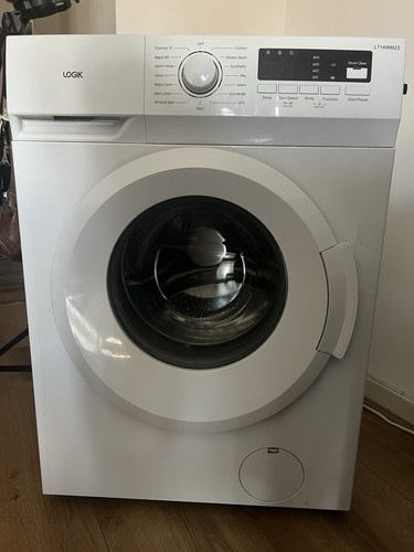 Logik L712WM23 White 1400 Spin Washing Machine | eBay UK