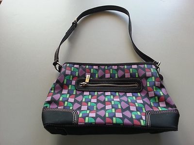 SAK multi colored purse - 7 x 12 with 12" strap | eBay