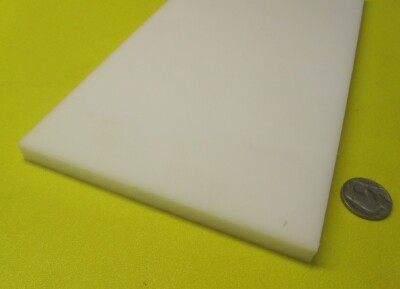 Delrin Acetal Bar 3/8" (.375") Thick x 5.00" Wide x 48" Long White | eBay