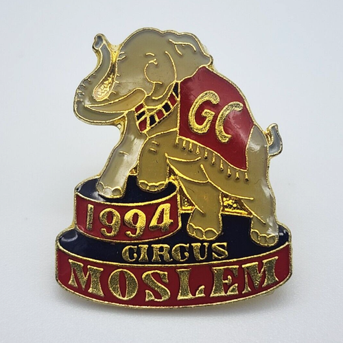 1994 George Carden Circus Moslem Elephant Enamel Lapel Pin | eBay