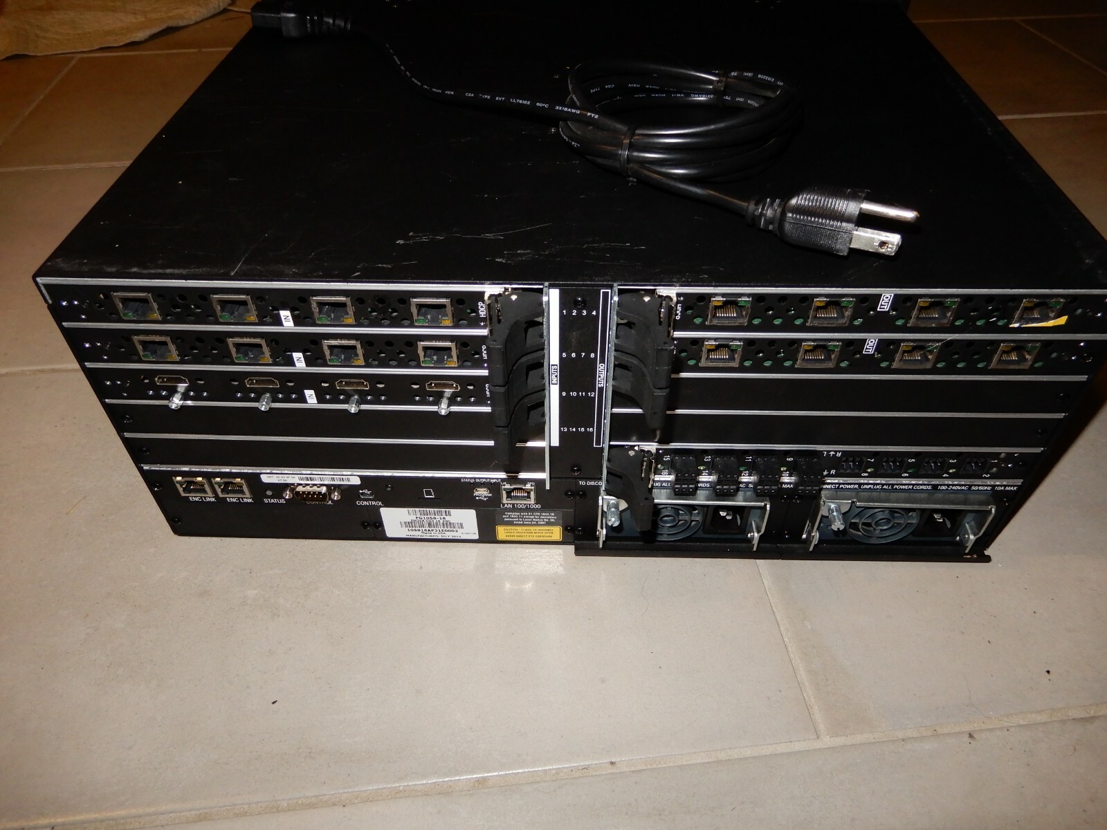 AMX ENOVA DGX16 Digital Media Switcher w/ Boards | eBay