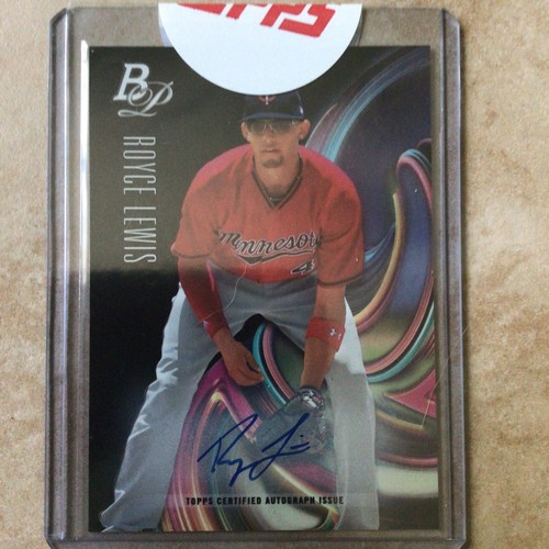 2018 Bowman Platinum Royce Lewis Autograph | eBay