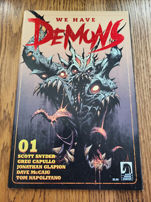Dark Horse Comics We Have Demons #1 by Scott Snyder - Red Foil Cover ...