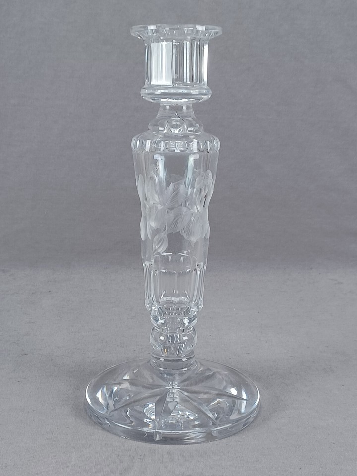 Antique Early 20th Century American Blown & Cut Glass Rose Pattern ...