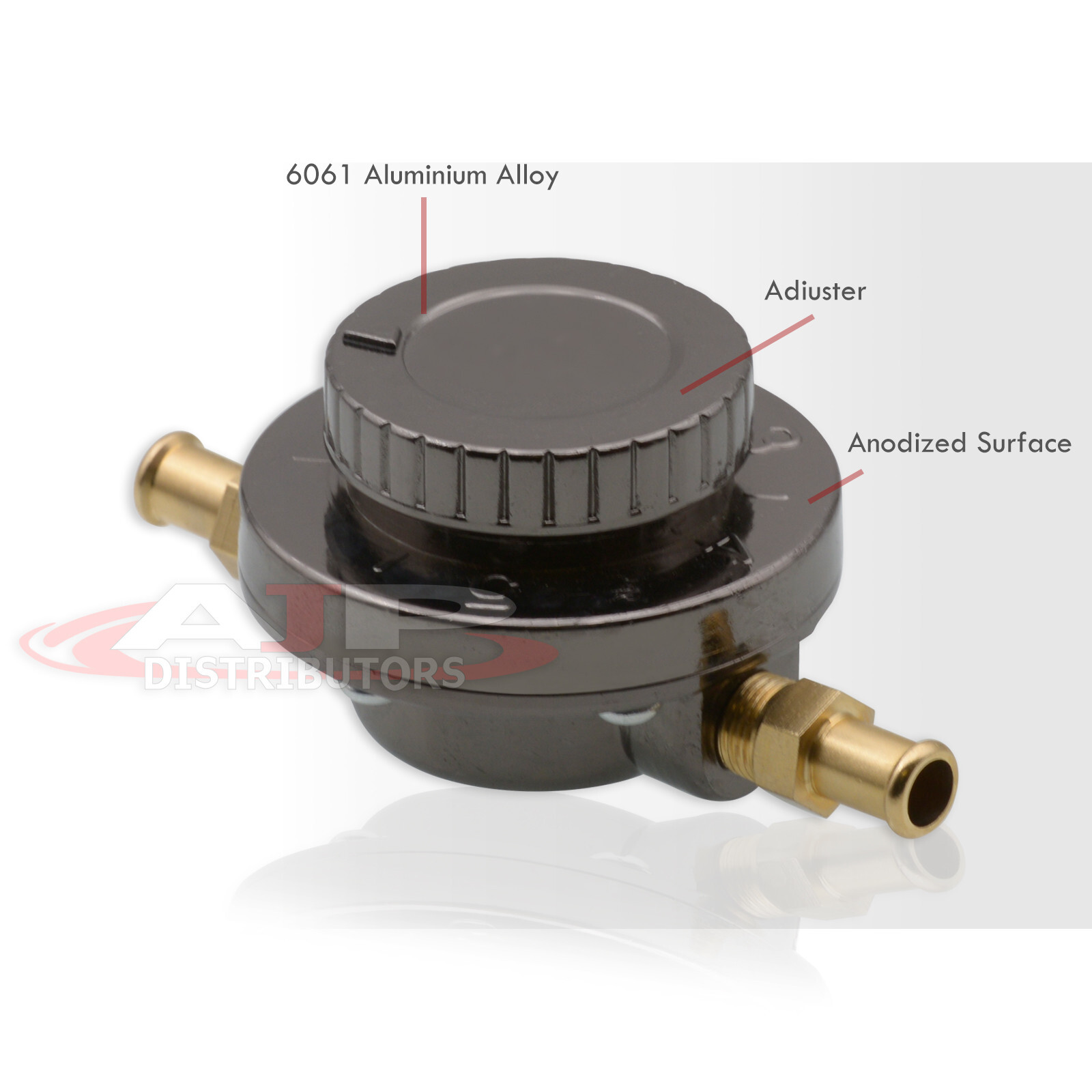 Universal Adjustable Fuel Pressure Regulator Kit GM For Carburetor ...