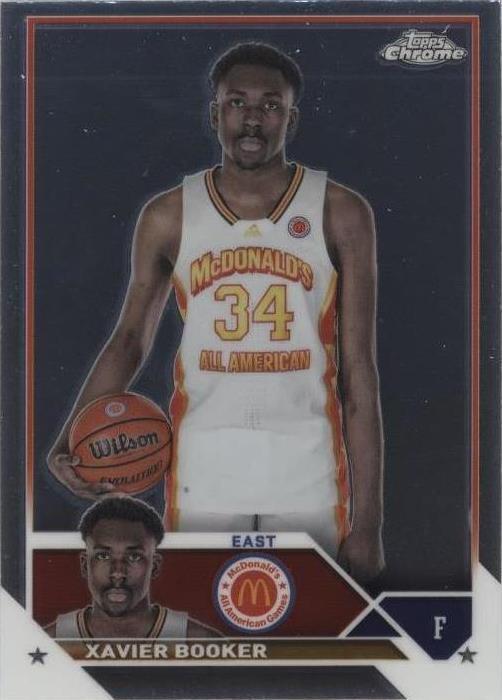 2023 Topps Chrome McDonald's All American - Xavier Booker #49 (RC) for ...