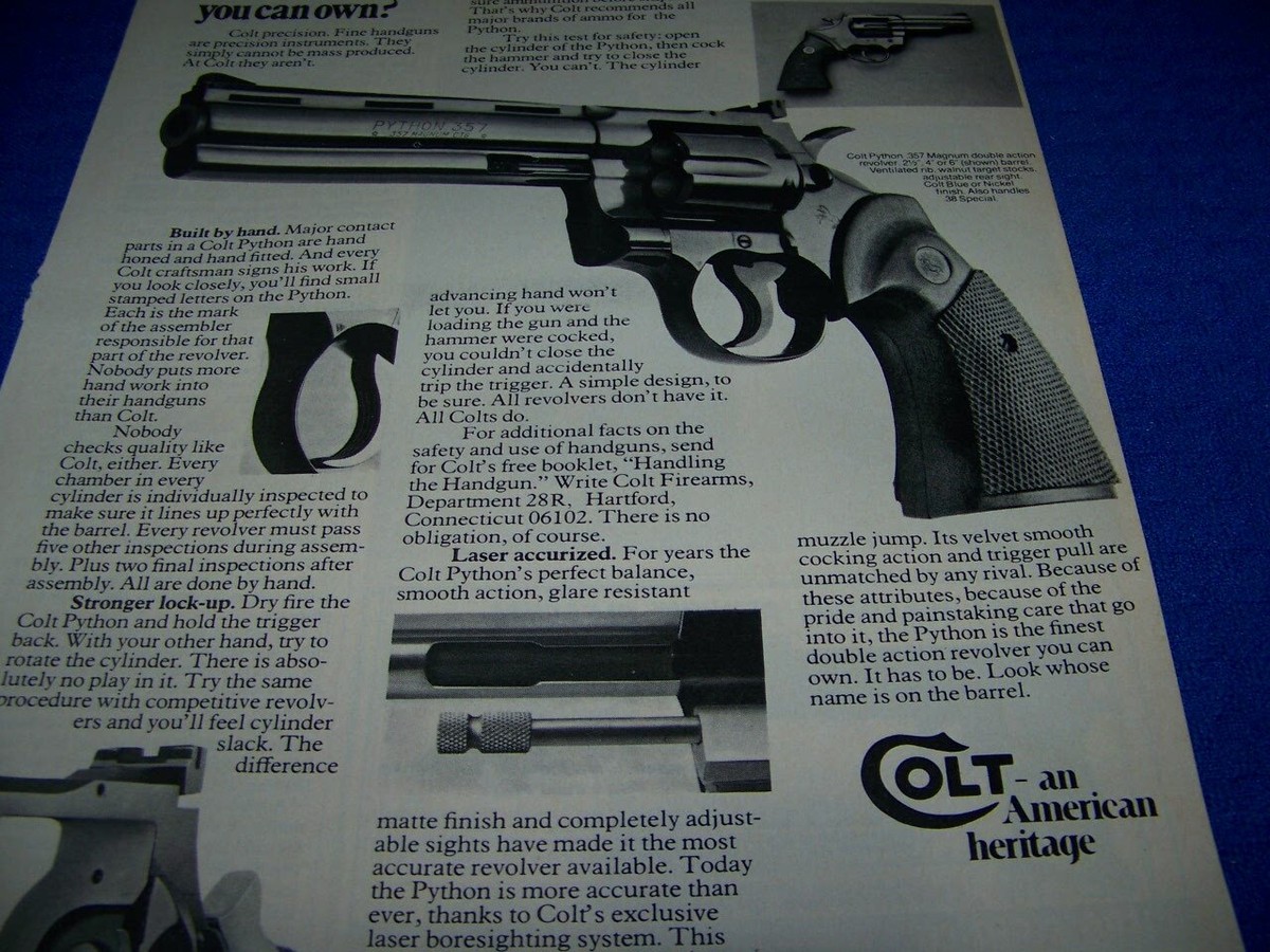 1976 Colt Python 357