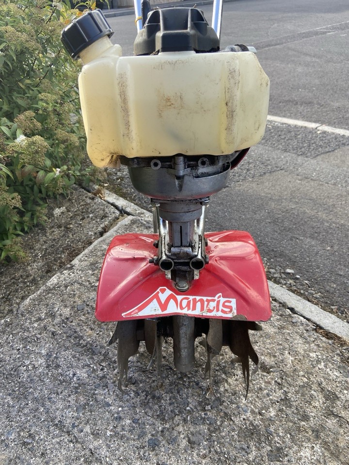 Mantis Tiller Petrol Rotavator GX25 Honda 4-Stroke Engine rotovator ...