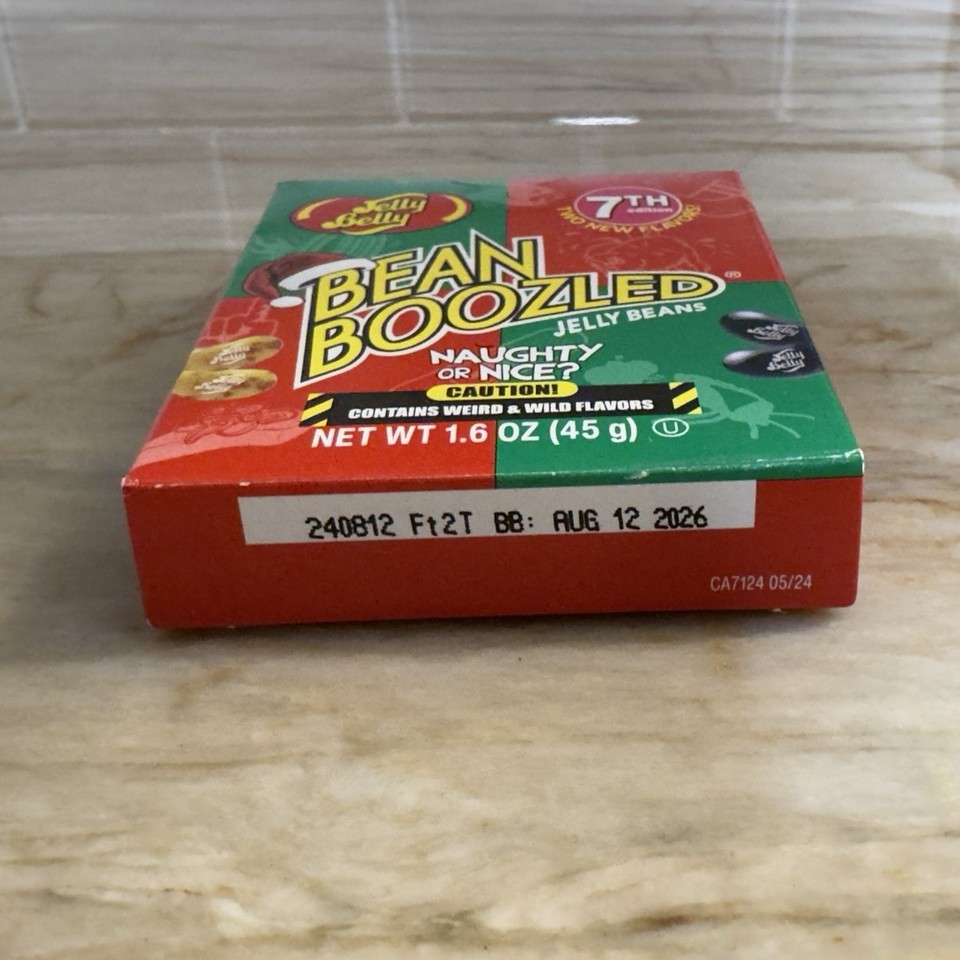 16x Jelly Belly Beans Boozled 2025 Holiday 7th Edition 1.6oz Ea Naughty ...
