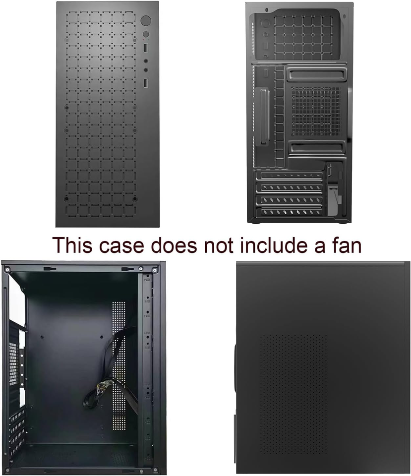 Matx Case,High Airflow Micro ATX PC Case, Support MATX, Mini-Itx, Micro ...