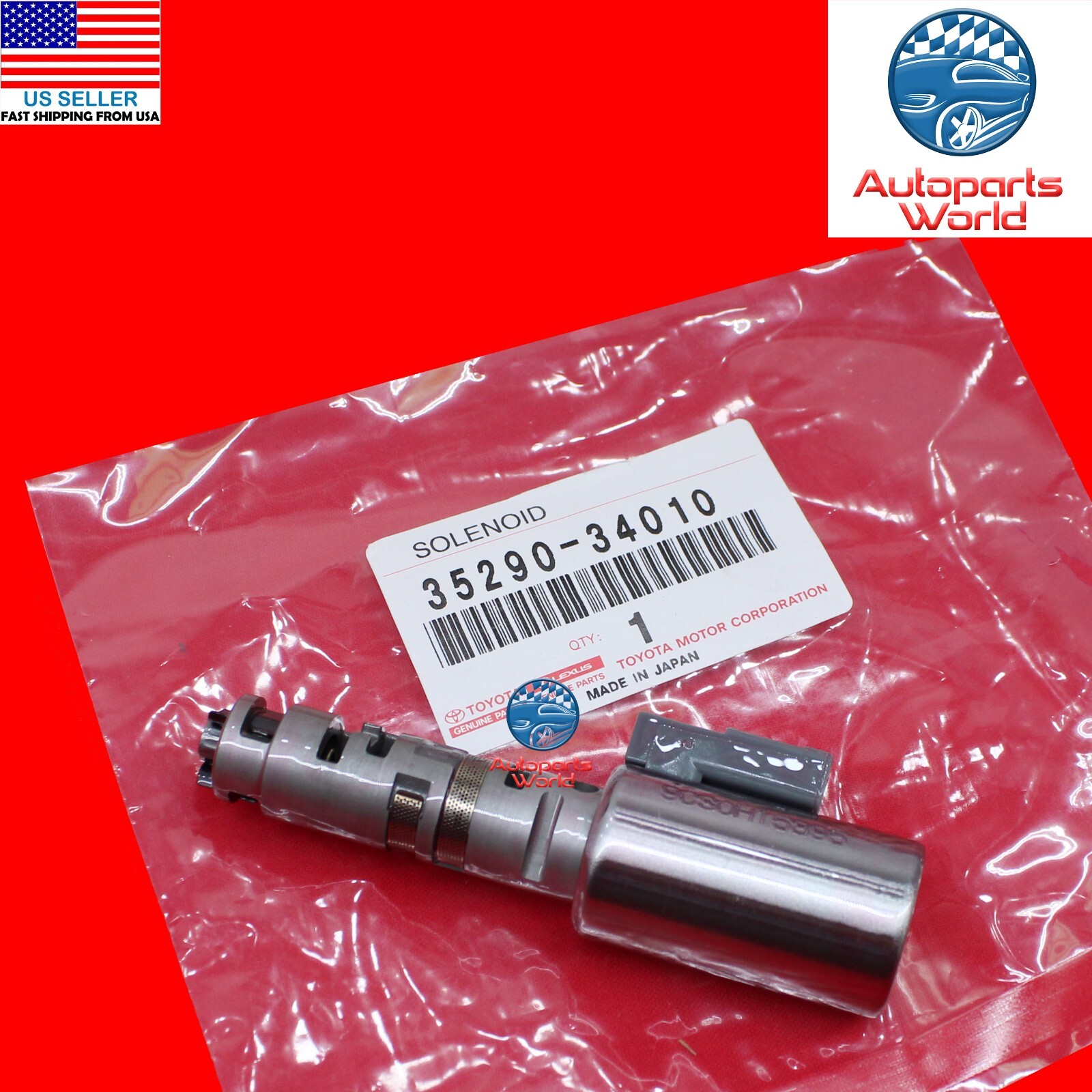 GENUINE TOYOTA 4RUNNER FJ TACOMA ATM LINE PRESSURE CONTROL SOLENOID ...