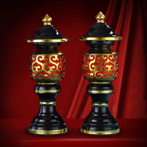 23cm Buddha Alloy Metal Auspicious Cloud Led Lamp ,Temple/Home Tibetan ...