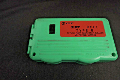 Cletop Reel Type B Optical Fiber Connector Cleaner NTT AT Model 220524 ...