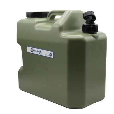 Fresh Water Carrier Container 18 Litre (Green 18L Plastic Can Tap ...