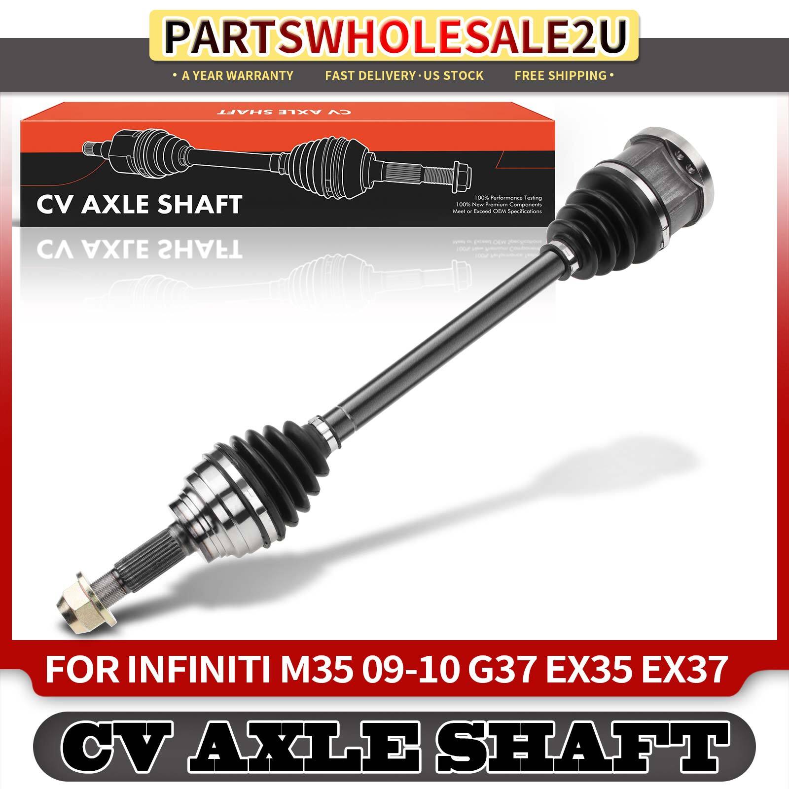 Front Left CV Axle Assembly for Infiniti EX35 08-12 EX37 2013 G37 09-13 ...