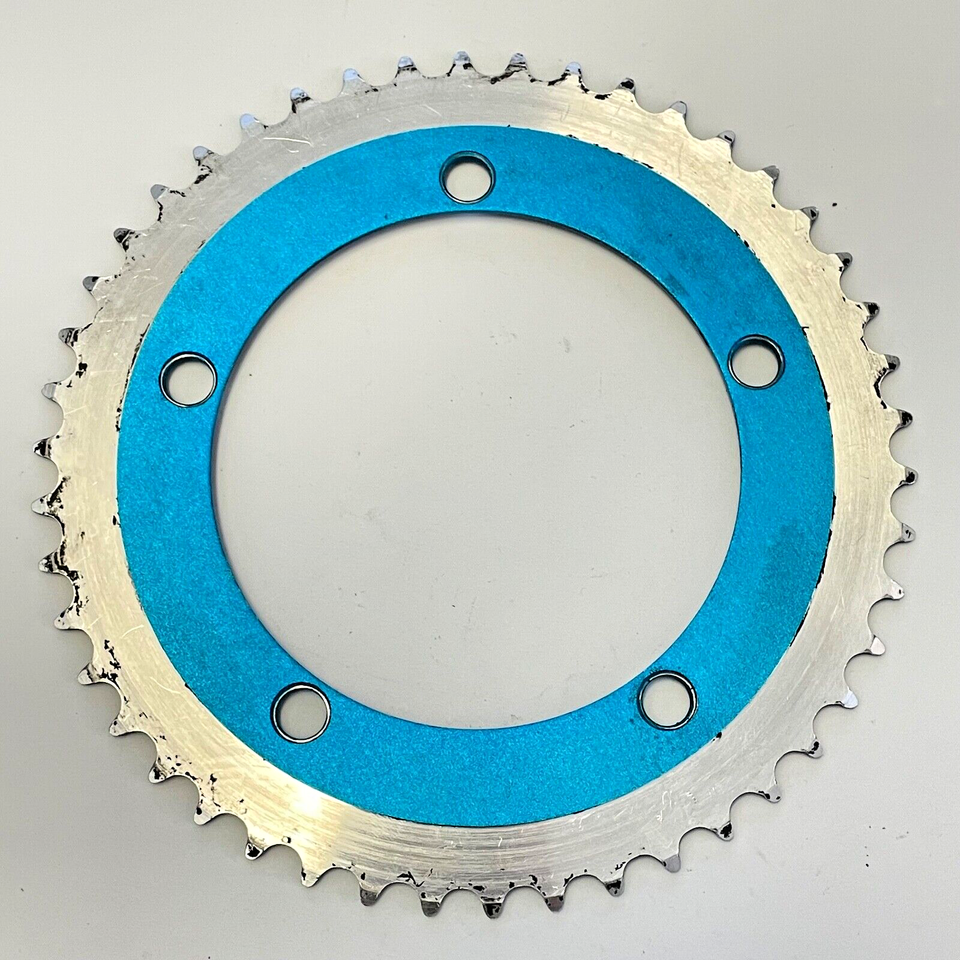 Old School BMX – Vintage Blue 46T Chainring 130 BCD | eBay