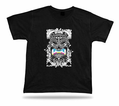 Angry Colorful Teeth Statue Aztec symbolism unisex T-shirt special gift ...