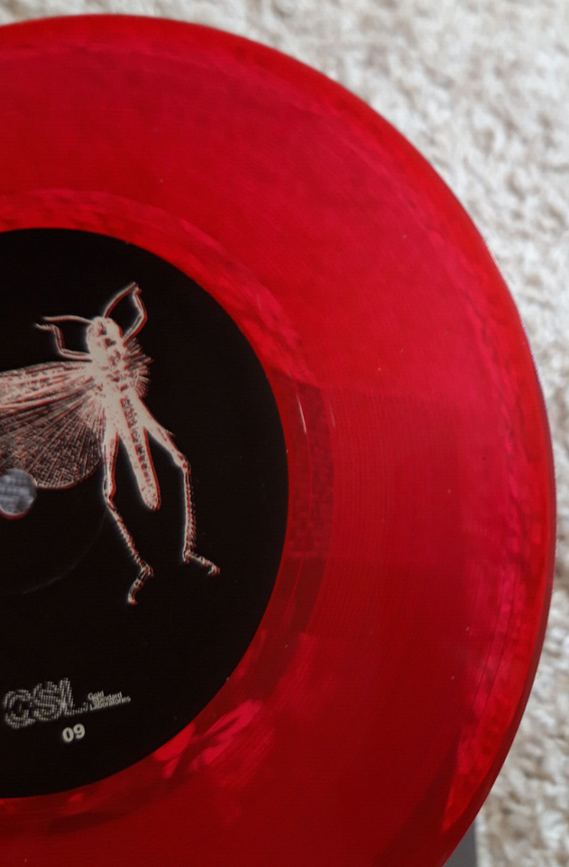 The Locust Vinyl EP 45rpm 7" GSL 2004 Red Translucent Vinyl | eBay ...