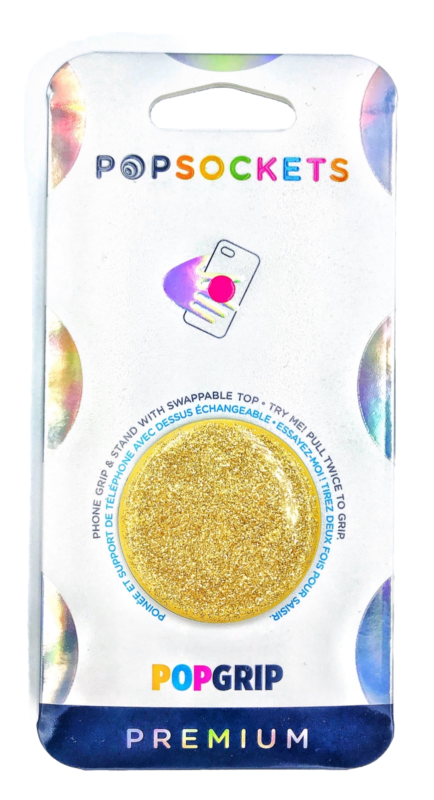 PopSockets Premium Sparkle Glitter Gold Shiny PopSocket Pop Socket | eBay