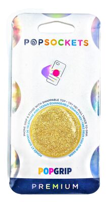PopSockets Premium Sparkle Glitter Gold Shiny PopSocket Pop Socket | eBay