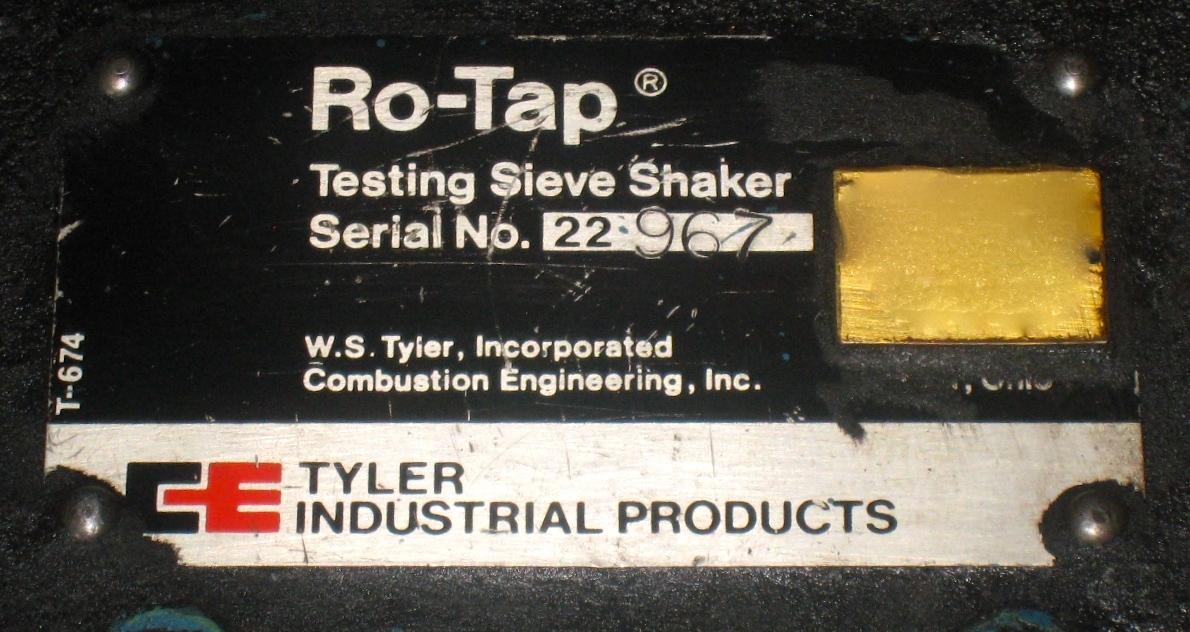 Tyler Ro-Tap Testing Sieve Shaker | eBay