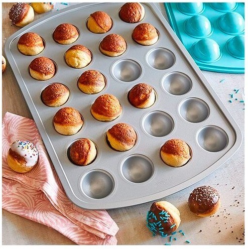 NEW SEALED- Pampered Chef DONUT HOLE PAN #100373 Doughnuts - Free ...