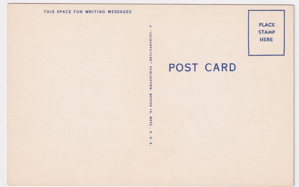 ALFRED E. NEWMAN POSTCARD ME WORRY? PUBLISHED BY CLOURPICTURE BOSTON ...