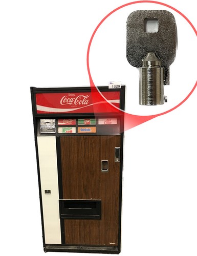 Coke Coca Cola soda vending machine key - you select code 82300, 82500 ...
