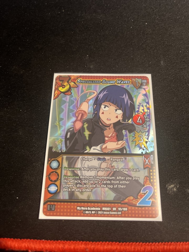 UR Specialized Sound Waves X4 - NM MHA UVS My Hero Academia Universus ...