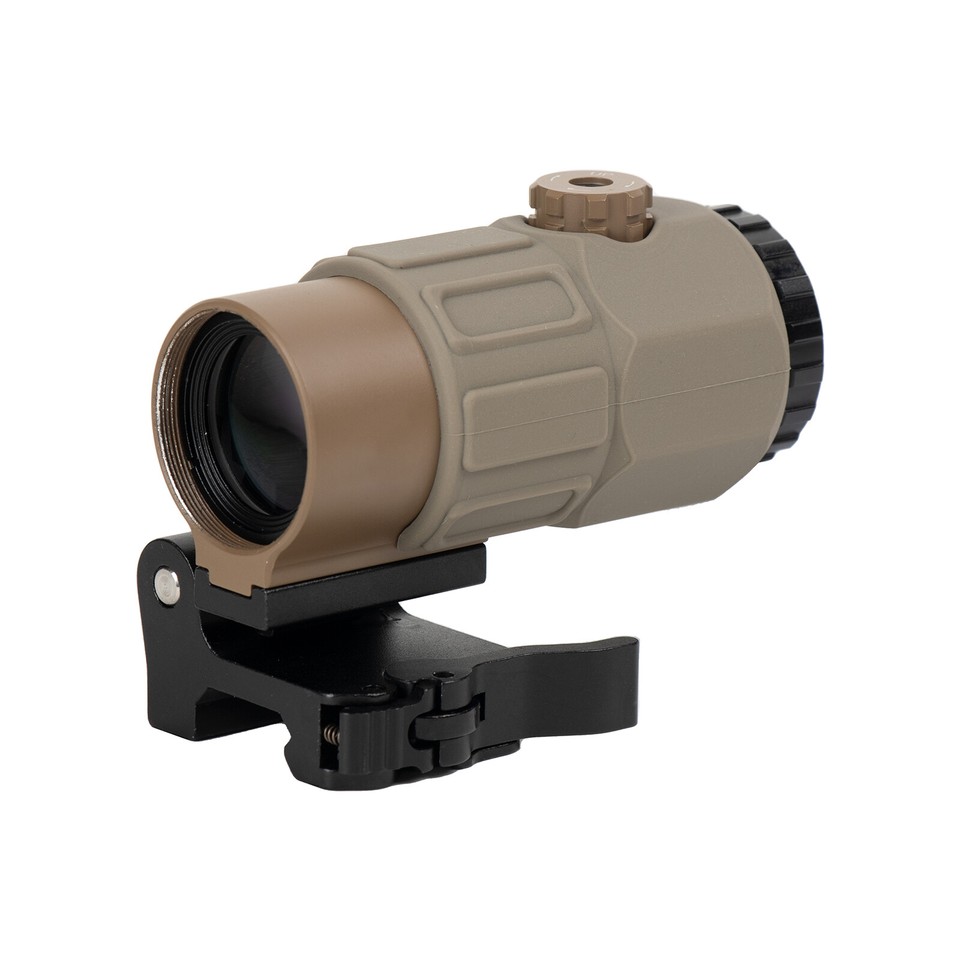 558+G45 Holographic Sight w/ 5x Magnifier Red Green Dot Holo Clone Full ...