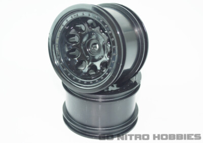 RPM 82222 Revolver Narrow Wheelbase Black Rock Crawler Wheels (2) | eBay