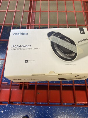 Resideo IPCAM-WOC2 1080p HD Wi-Fi Outdoor Video Camera - White | eBay