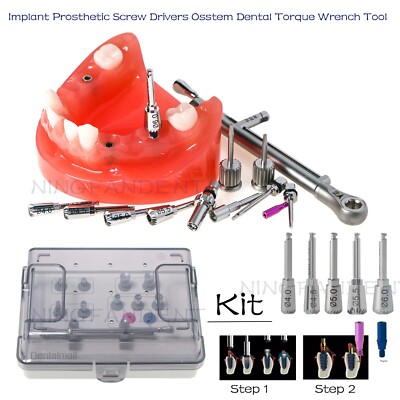 Implant Bone Profiler Screw Drivers Osstem Dental Torque Wrench Tool ...