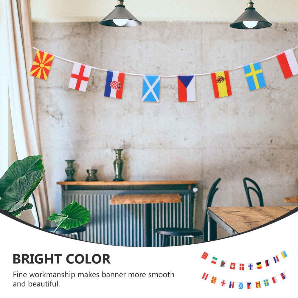 National Banner Flag Bunting Banner String Flag Bunting Flags 24 ...