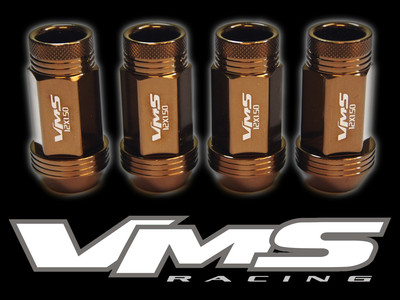 VMS RACING 20PC 48MM PREMIUM EXTENDED WHEEL ALUMINUM LUG NUTS 12X1.5 ...