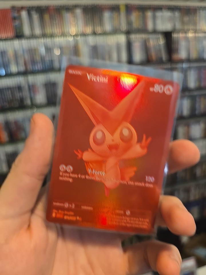 Pokemon RED VICTINI 171/086 - Black Bolt/White Flare - Full Art - PACK ...