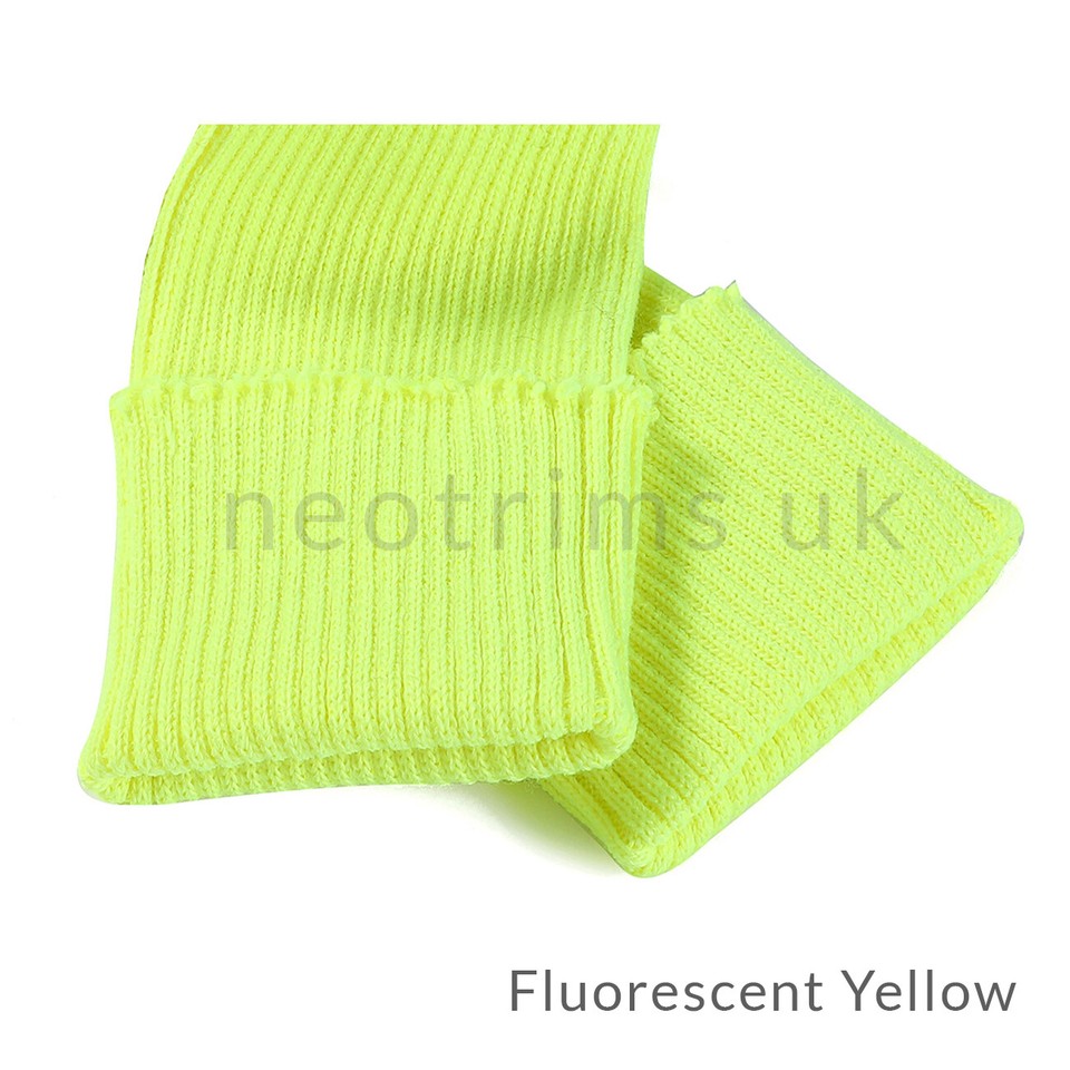 Rib Knit Cuffs Pair,Tubular Ribbing Seamless Cuffing Fabric ReVamp ...