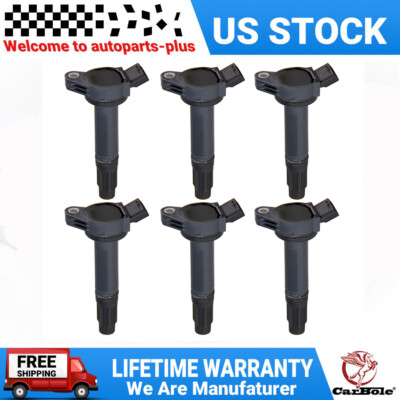 UF487 Ignition Coils X6 For Toyota Camry Rav4 Avalon Lexus RX350 ES350 ...