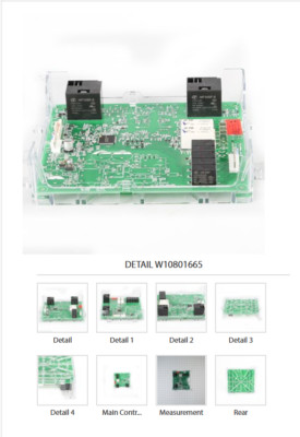 W10777216 - W10801665 - CONTROL BOARD-OEM-NEW IN BOX | eBay