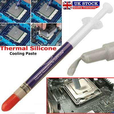 Heat sink Thermal Compound Silicon Cooling Paste Grease PC CPU ...