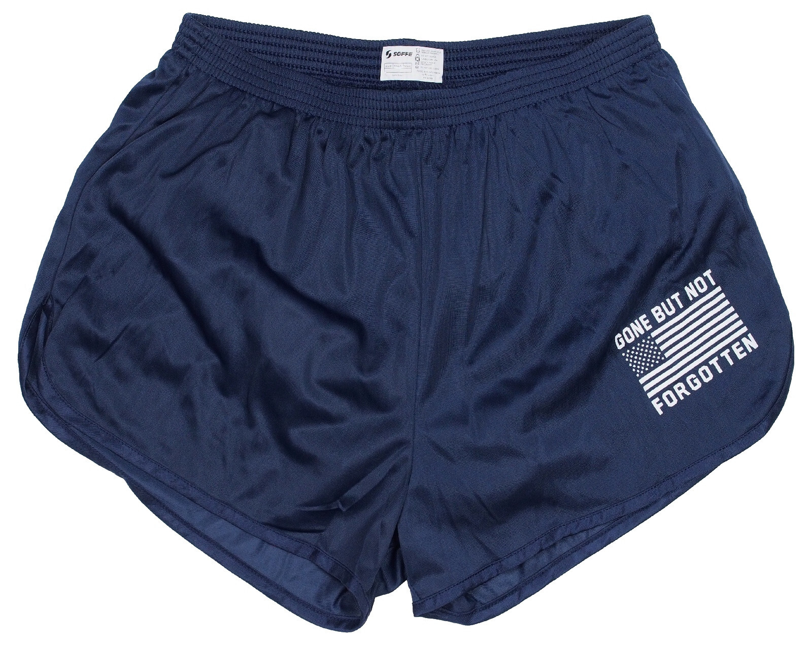 Navy Blue Nylon Soffe Ranger Panties Gone But Not Forgotten Flag - Men's Small | eBay