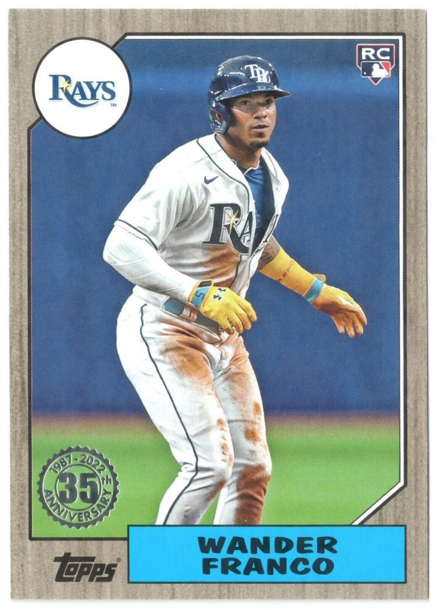 2022 Topps Update Series - 1987 Topps Baseball Gold #87TBU-48 Wander Franco /75 (RC) for sale ...