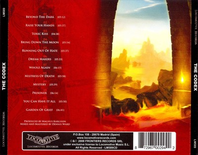 THE CODEX - THE CODEX NEW CD 8024391035320| eBay