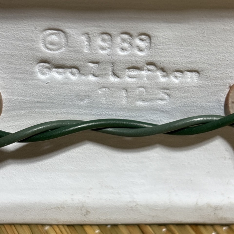 Lefton Train Colonial Flyer Vintage Christmas '89 Light Up 3 Pc 07125 ...