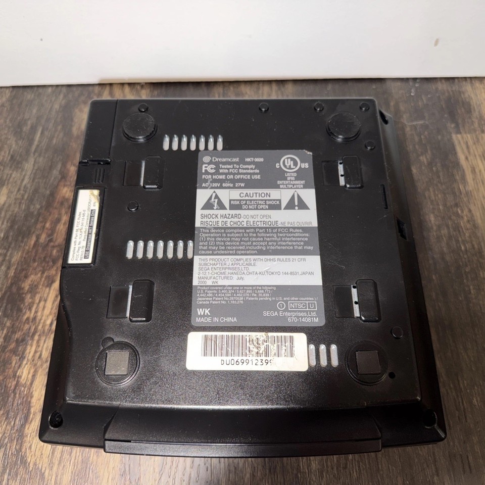 Sega Sports Dreamcast Console Bundle, Cleaned, PSU Recapped (READ ...