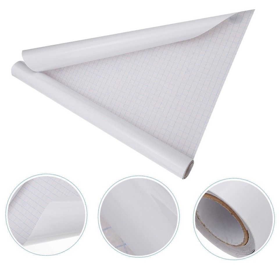 Chalkboard Wallpaper Roll Adhesive DIY Blackboard Wallpaper Decal for ...